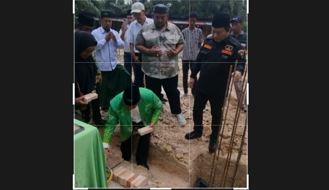 Pembangunan Masjid Ali Rahmad dan Rumah Tahfidz Hj Erlina Dimulai ...